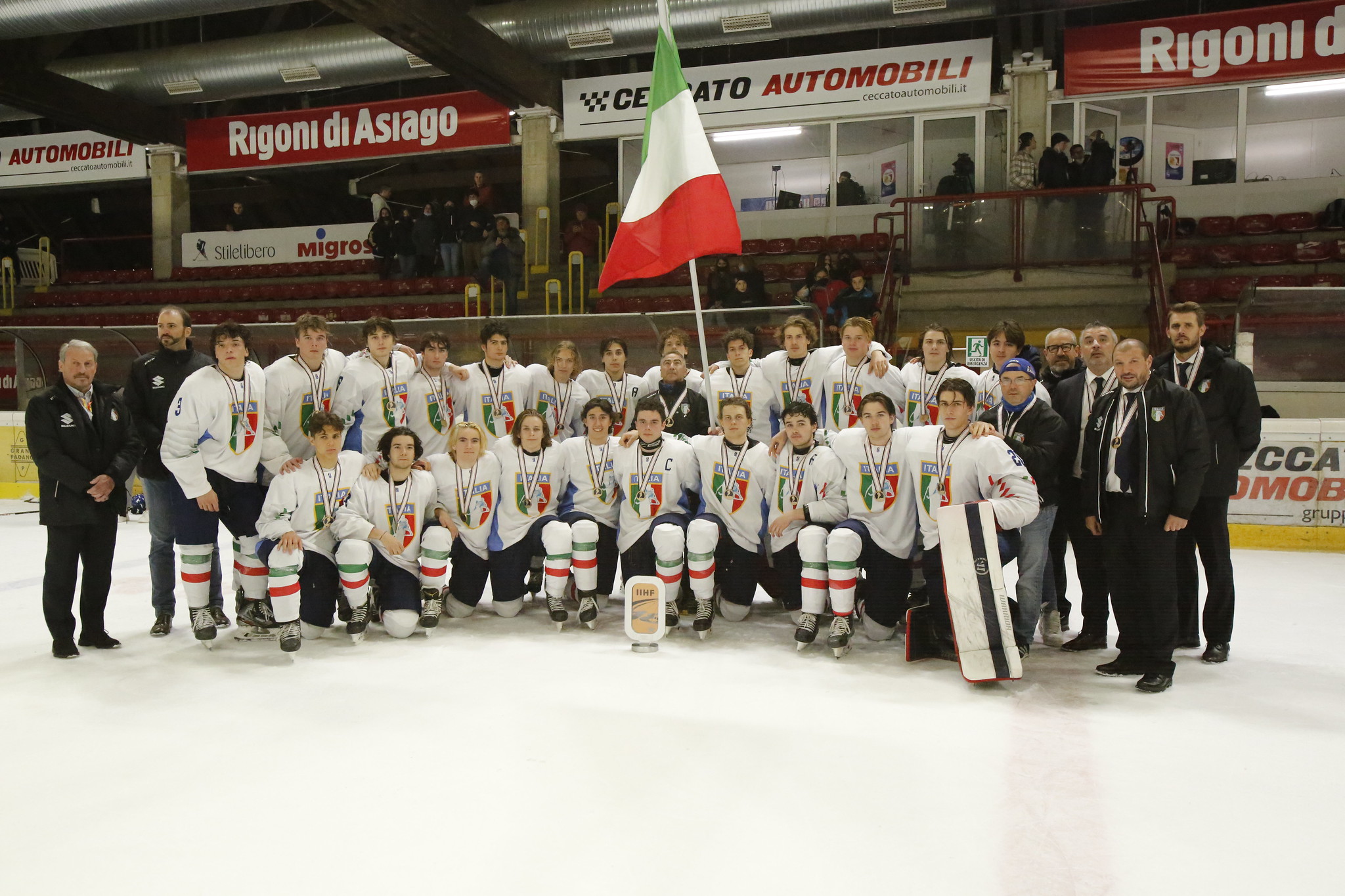 Hockey, la Nazionale Under 18 chiude i Mondiali al 3° posto