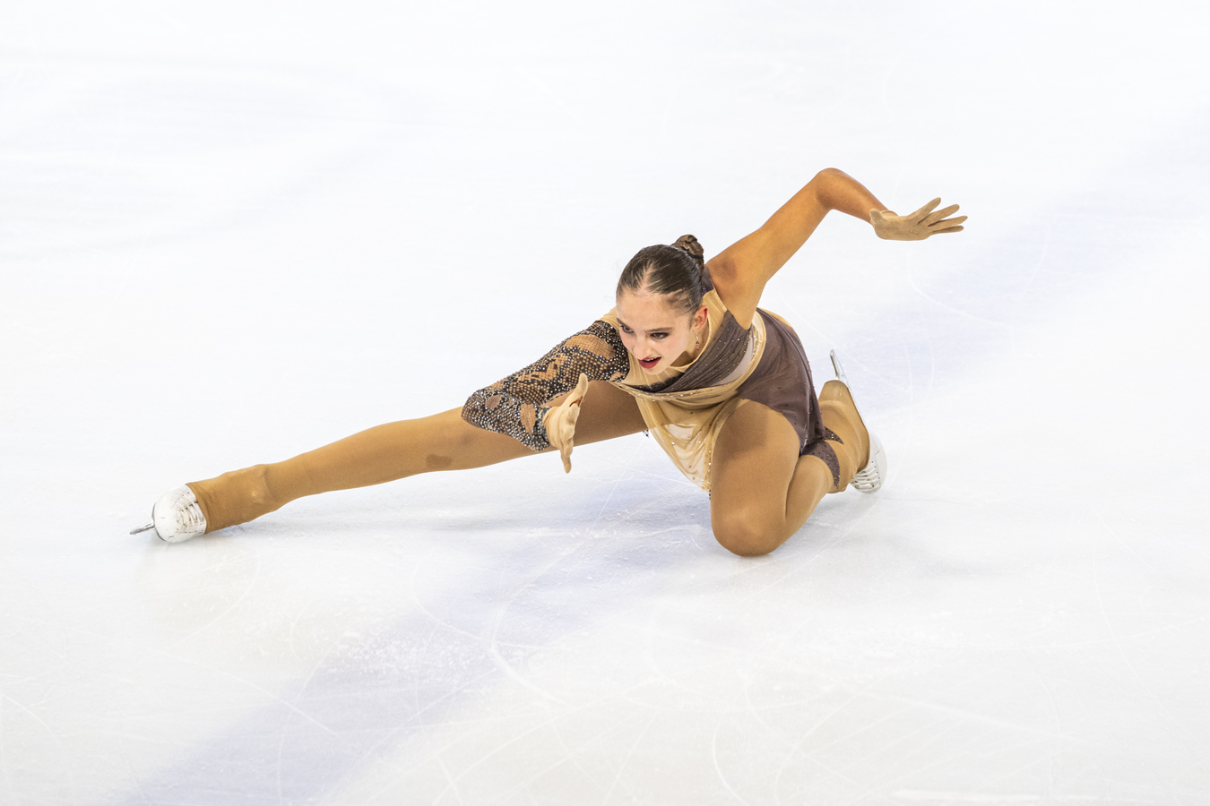 Figura, JGP Abu Dhabi: Amanda Ghezzo tredicesima nello short program
