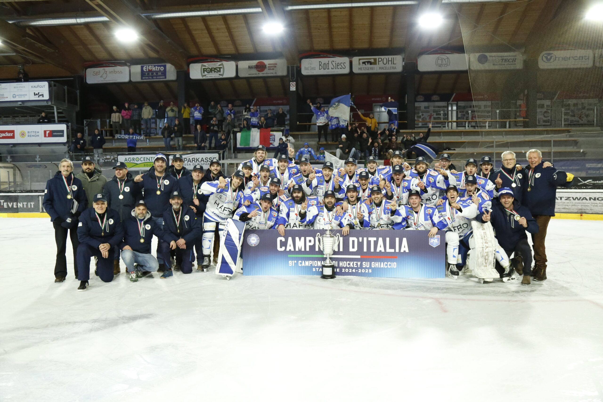 IHL - Serie A, il Cortina è Campione d'Italia - Italia Hockey