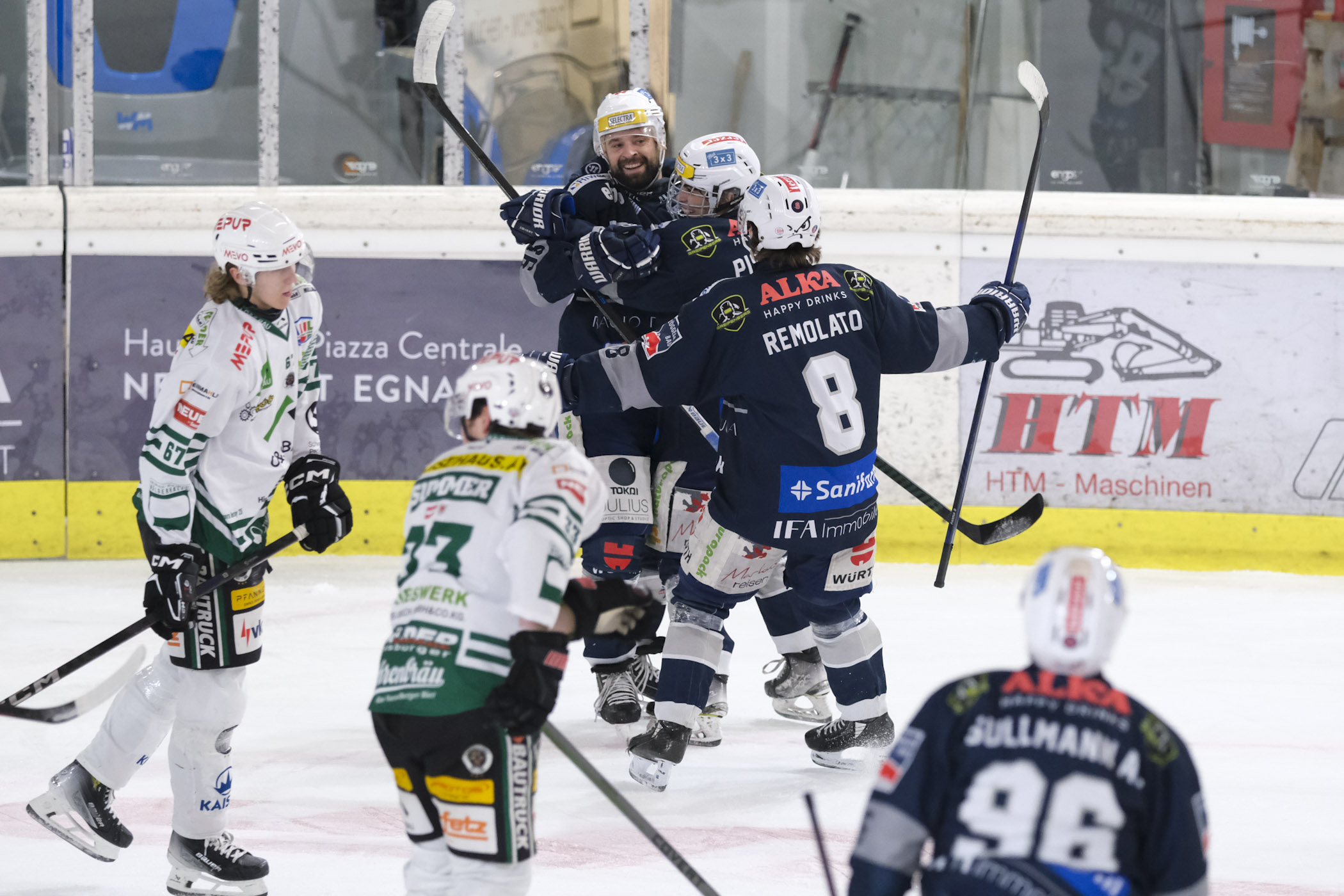 Alps Hockey League, il Renon al 2° posto del Master R. dopo il successo sul Cortina. Merano ...